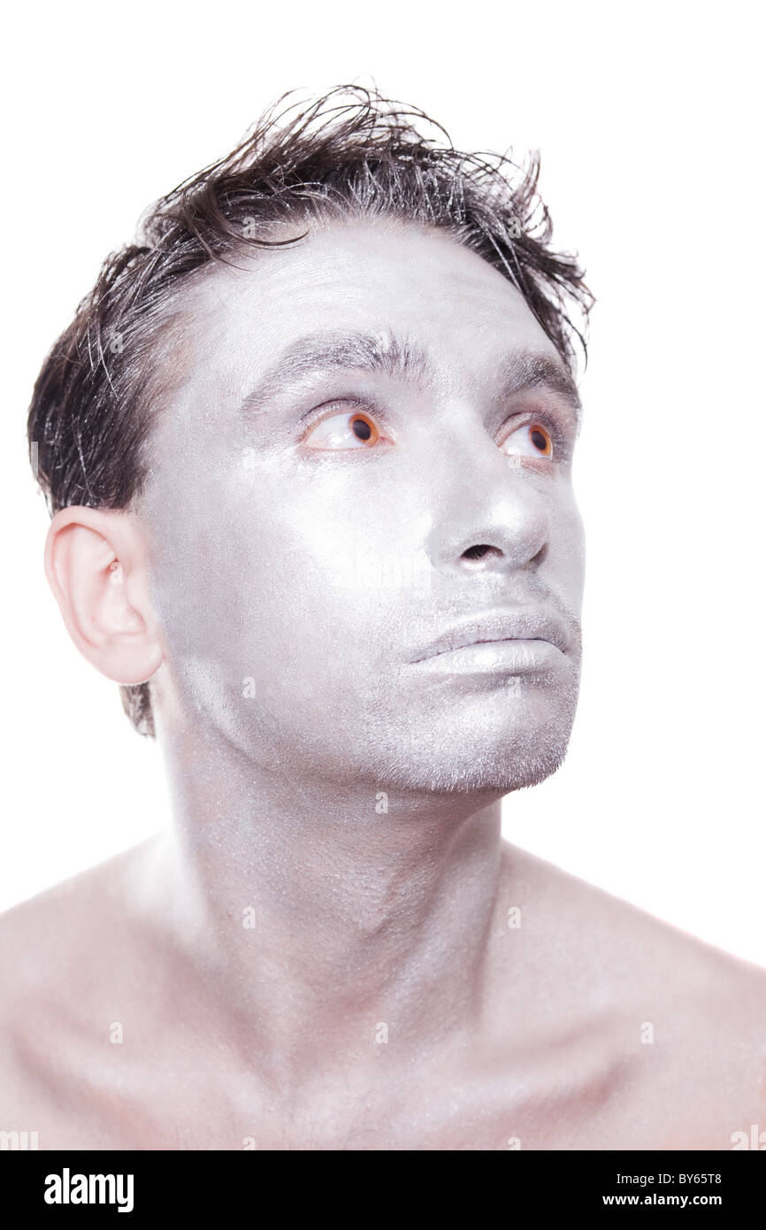 Silver haircut hi-res stock photography and images - Alamy