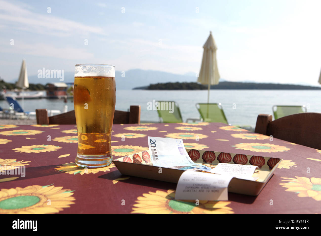Greece receipt hi-res stock photography and images - Alamy