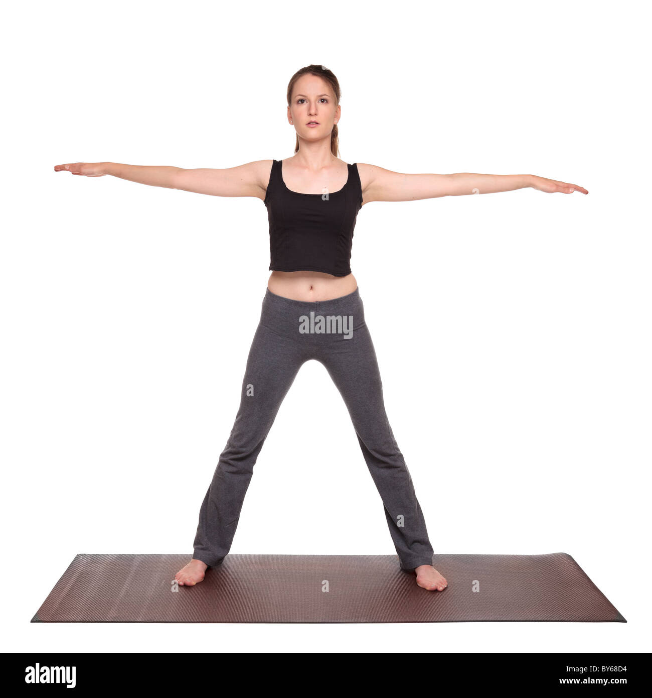 Woman star posing High Resolution Stock Photography and Images - Alamy