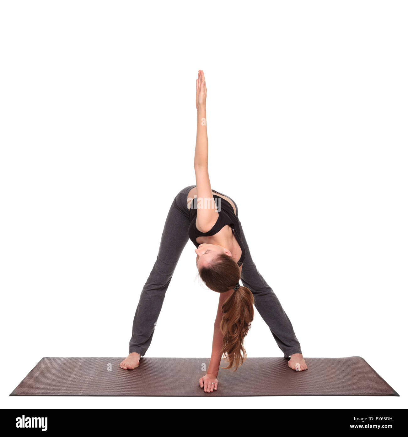 Flexible forward bend Cut Out Stock Images & Pictures - Alamy