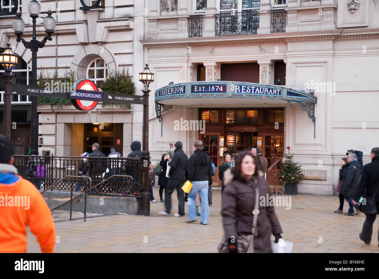 Criterion restaurant hi-res stock photography and images - Alamy