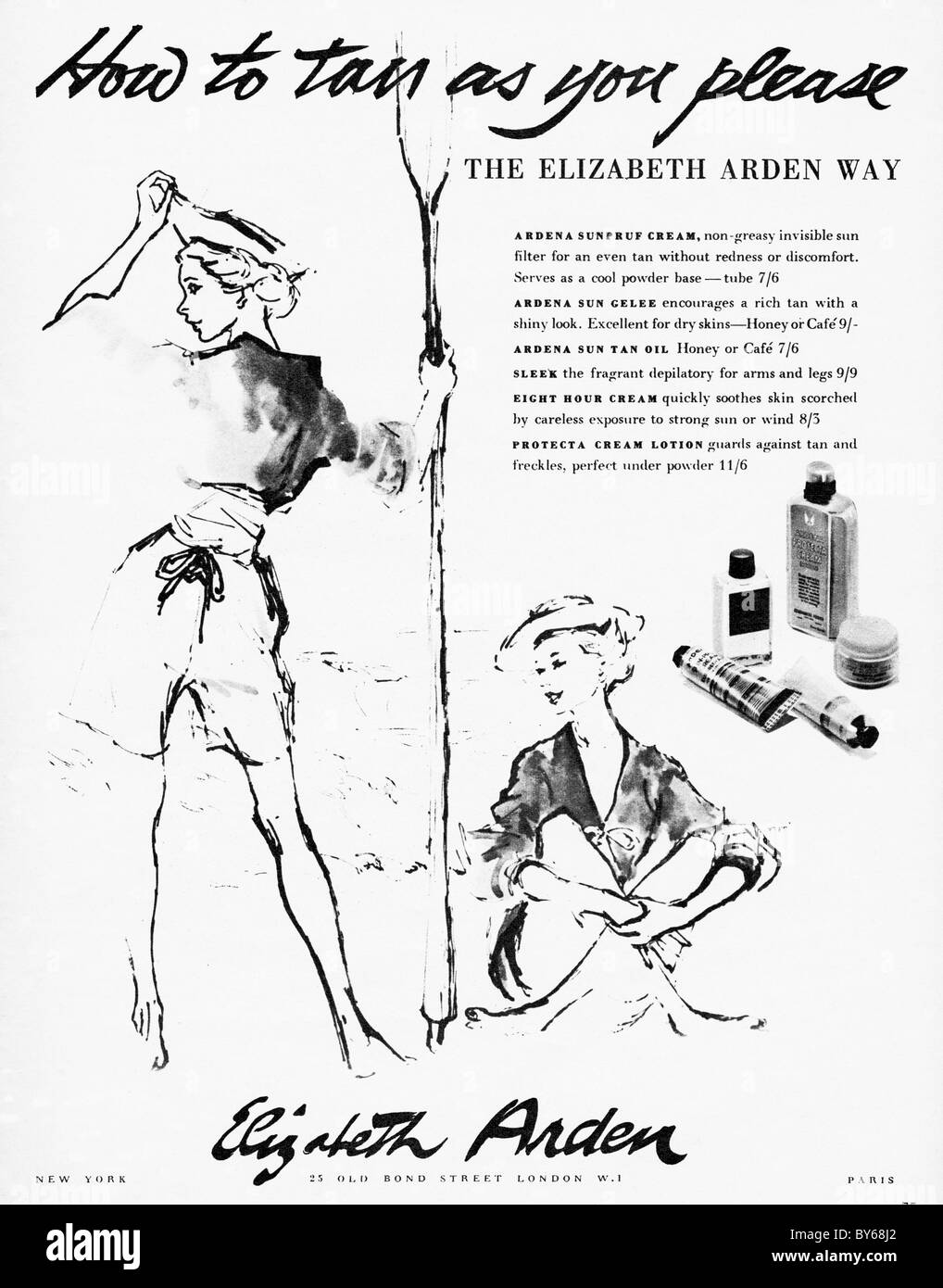 Cosmetics ad hi-res stock photography and images - Alamy