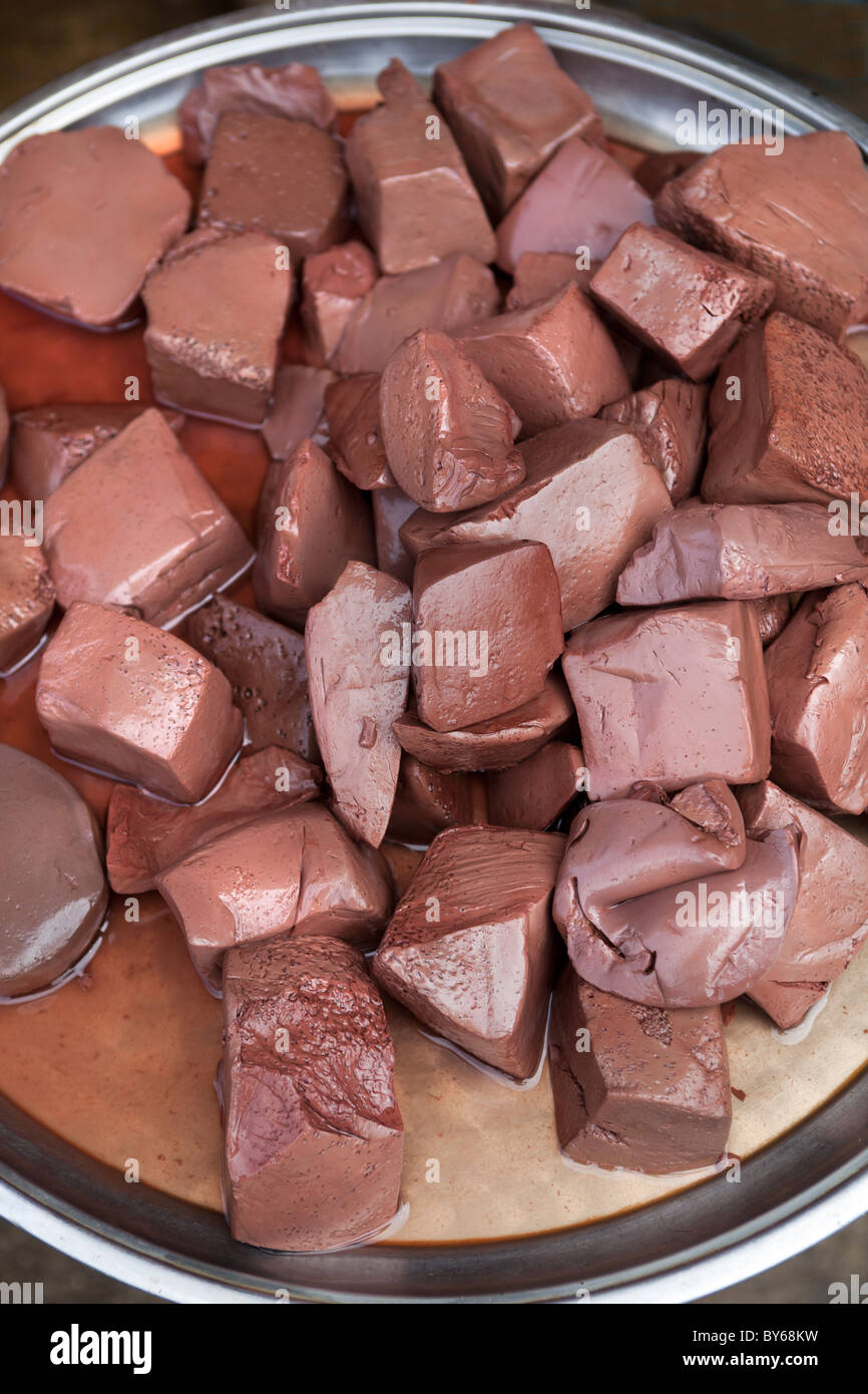 Blood Pudding Meat Stock Photo - Alamy