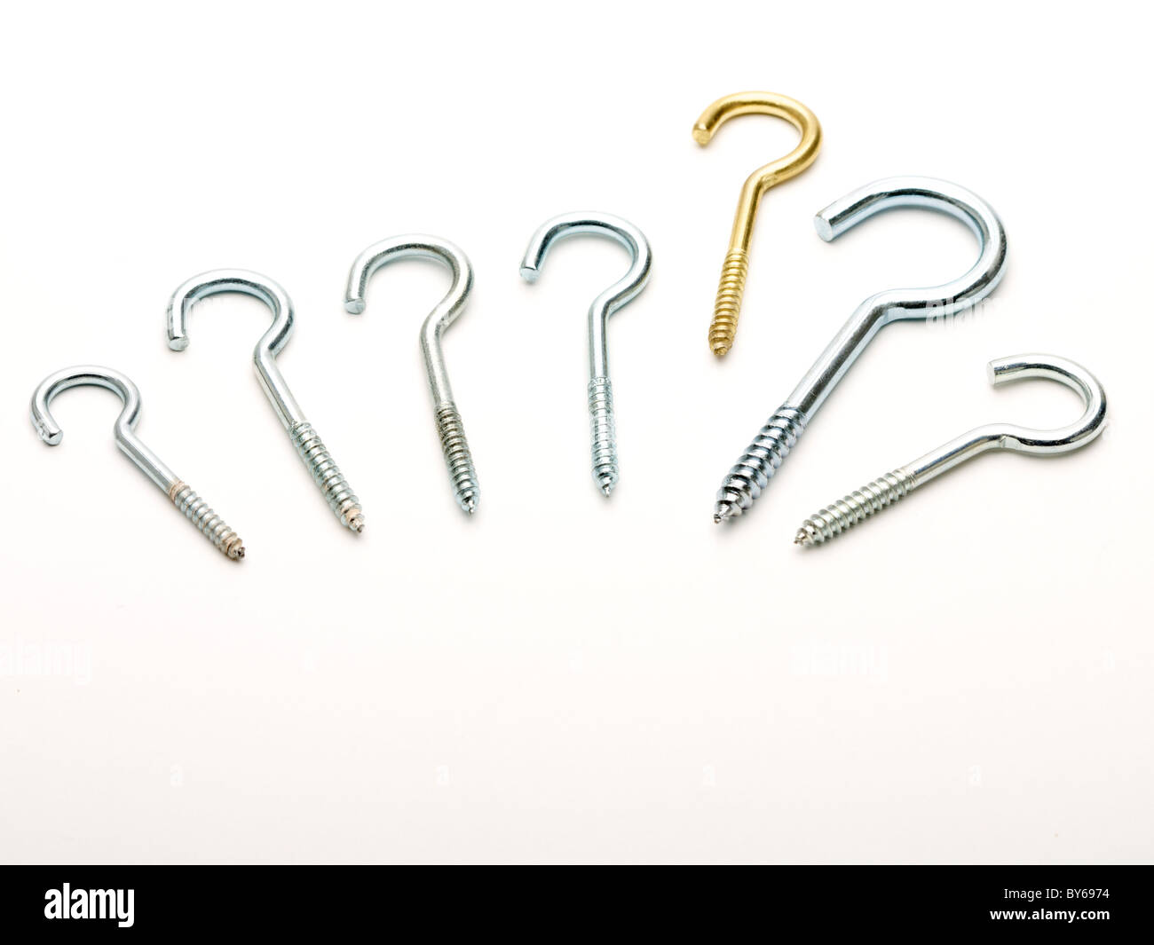 Screw in hook hi-res stock photography and images - Alamy