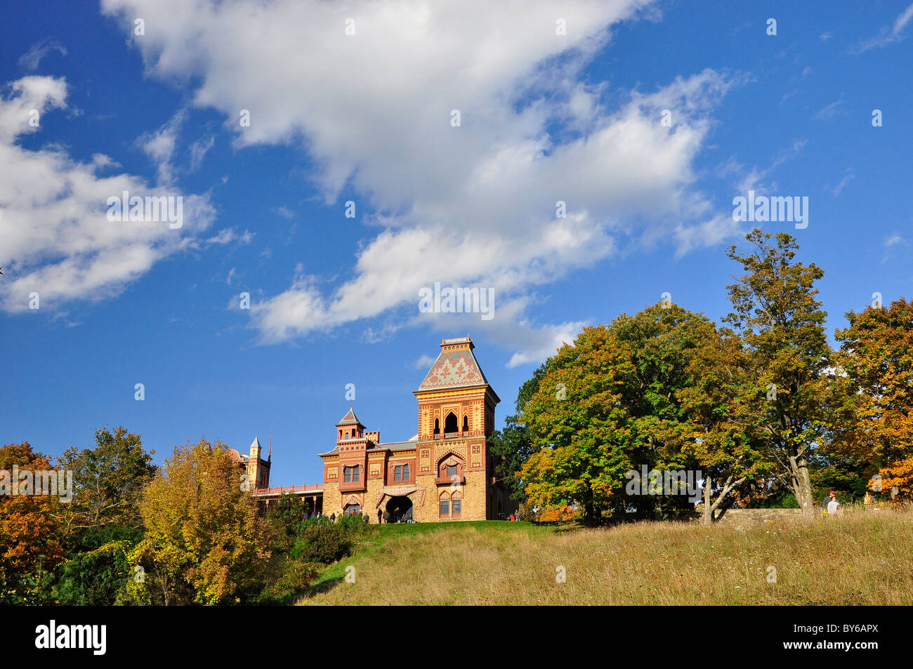 Olana mansion in Hudson River Valley, New York Stock Photo - Alamy