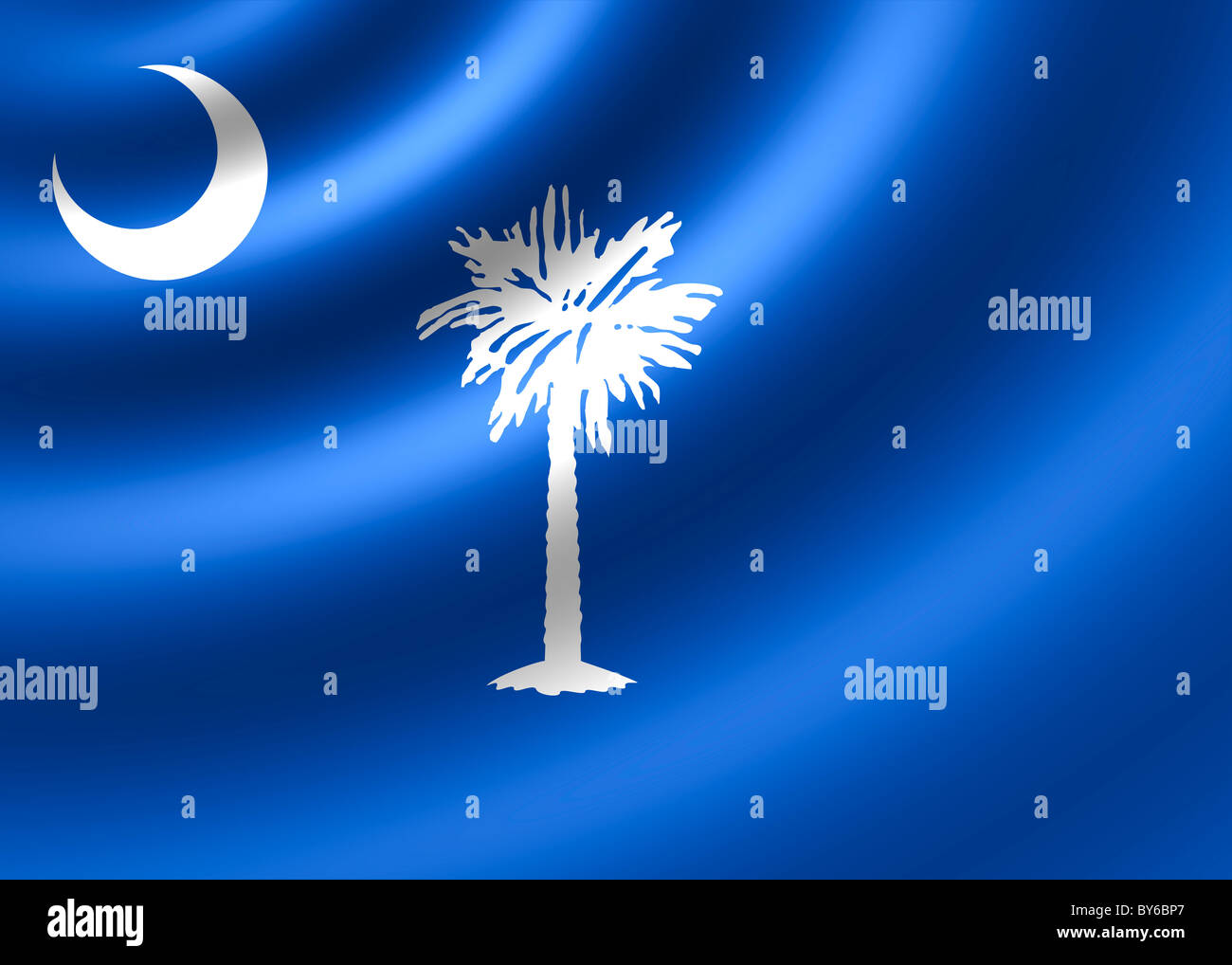 South Carolina flag Stock Photo - Alamy