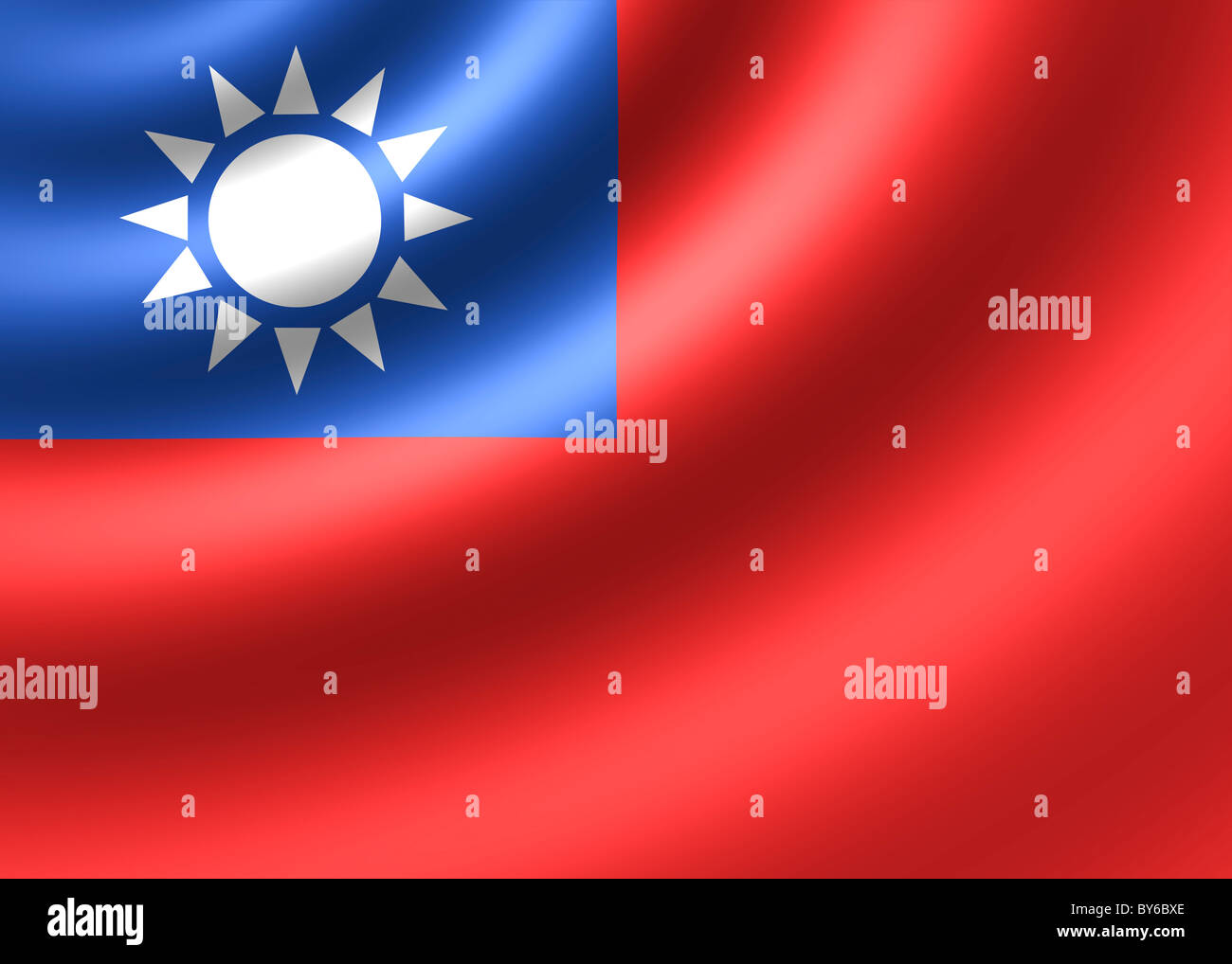 Taiwan flag hi-res stock photography and images - Alamy