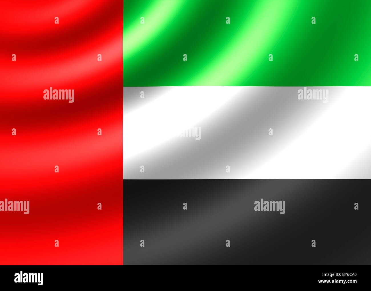 United arab emirates flag hi-res stock photography and images - Alamy