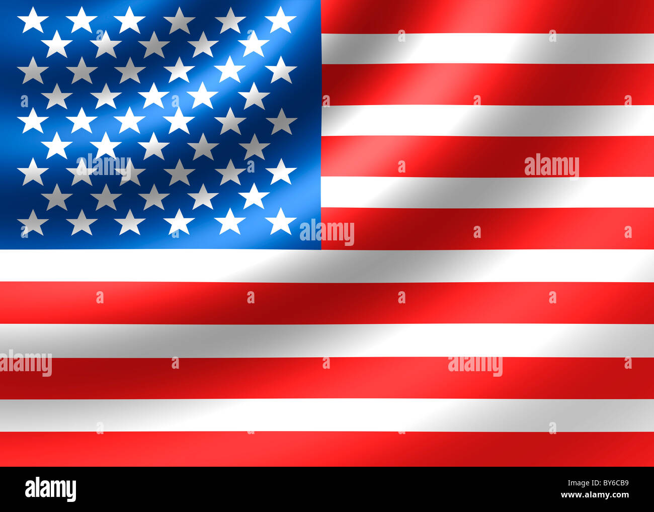 United States of America USA US flag Stock Photo - Alamy
