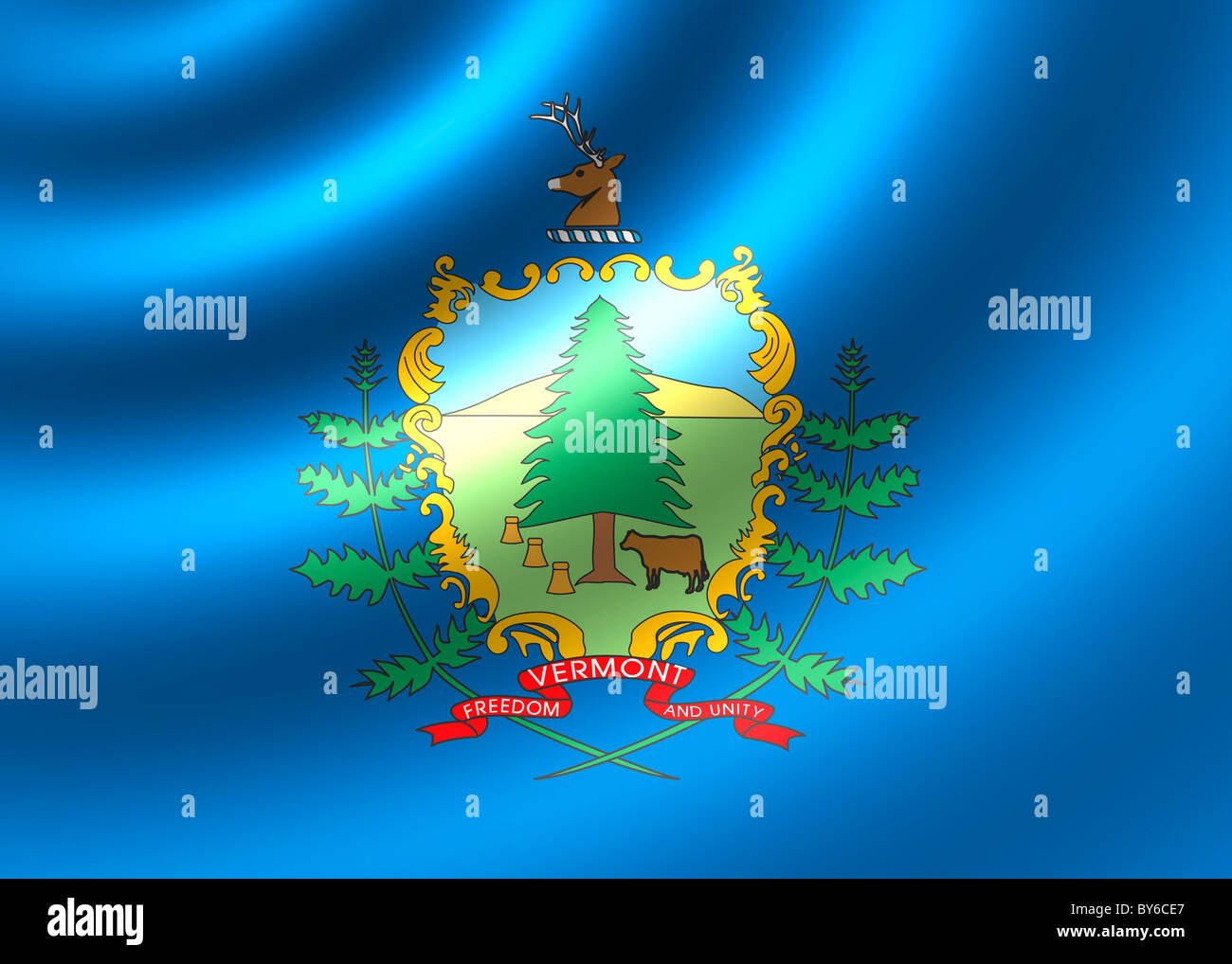 Vermont flag hi-res stock photography and images - Alamy