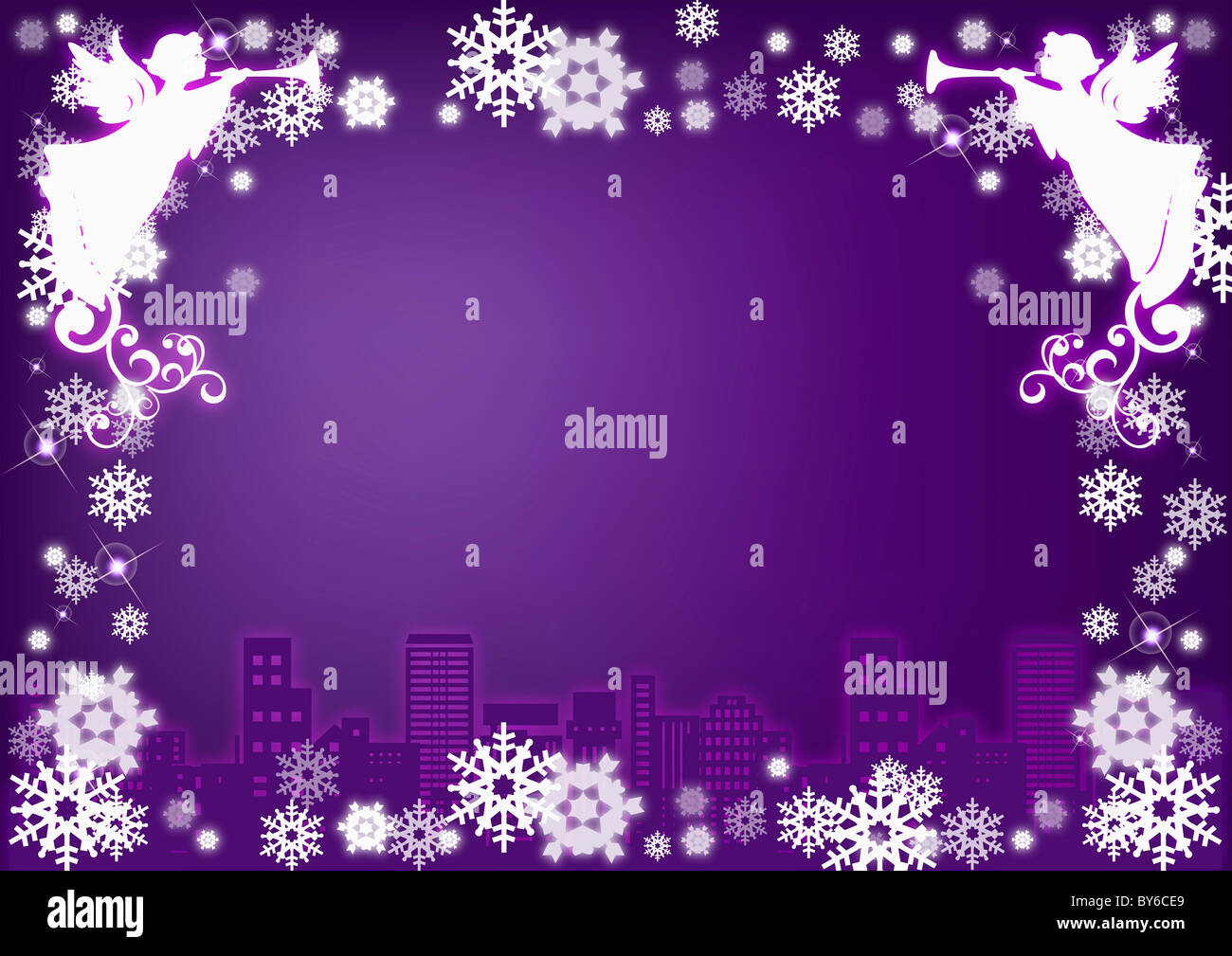 winter mood illustration Stock Photo - Alamy