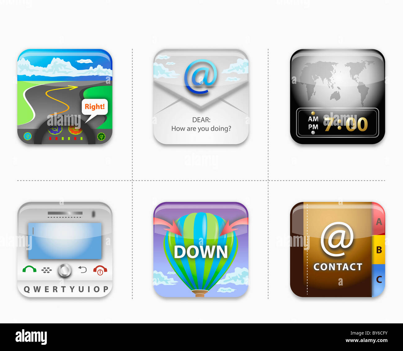 Checking internet Cut Out Stock Images & Pictures - Alamy