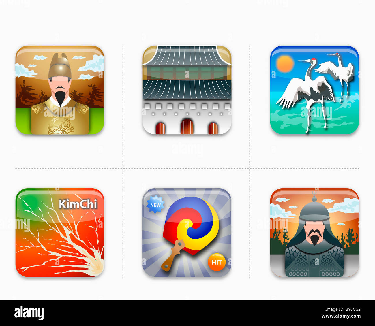 Korean cultural and histroical icon Stock Photo - Alamy
