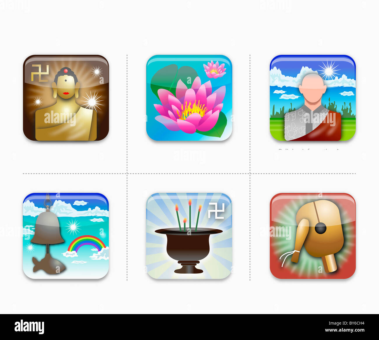 various types of icon Stock Photo - Alamy