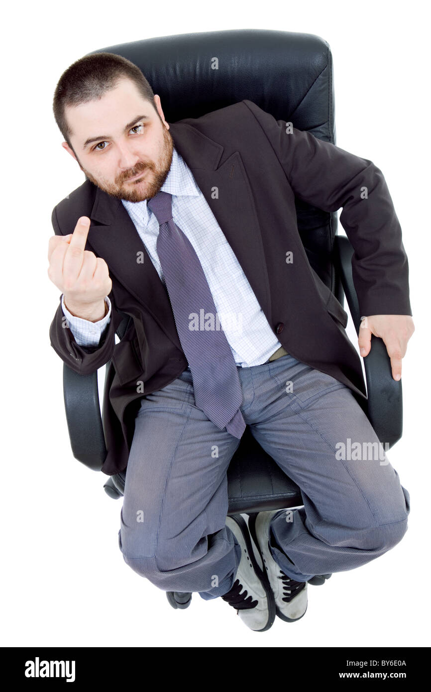 Young handsome man thinking showing Cut Out Stock Images & Pictures - Alamy