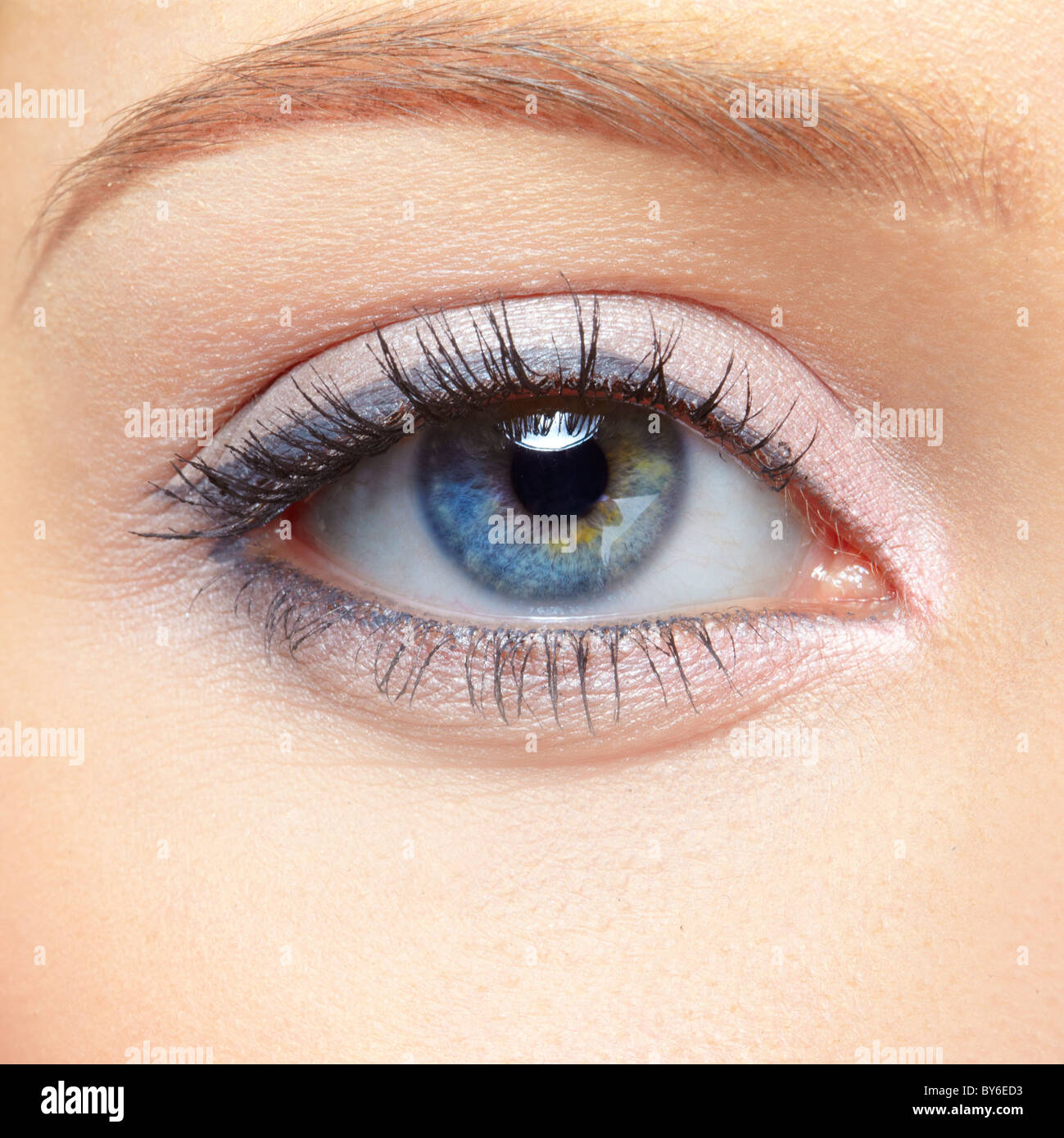girl's eye-zone portrait Stock Photo - Alamy