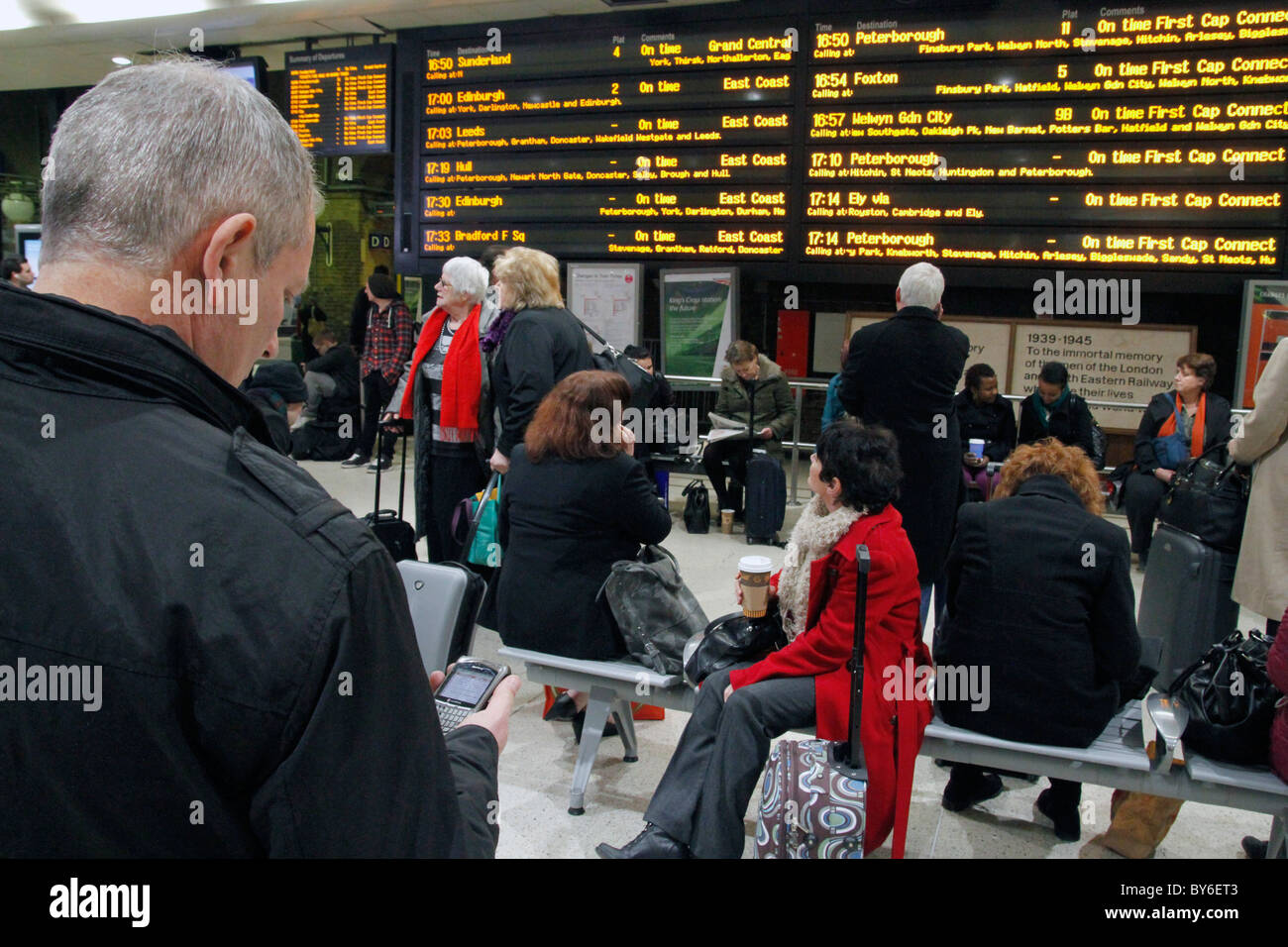 Train timetable hi-res stock photography and images - Alamy