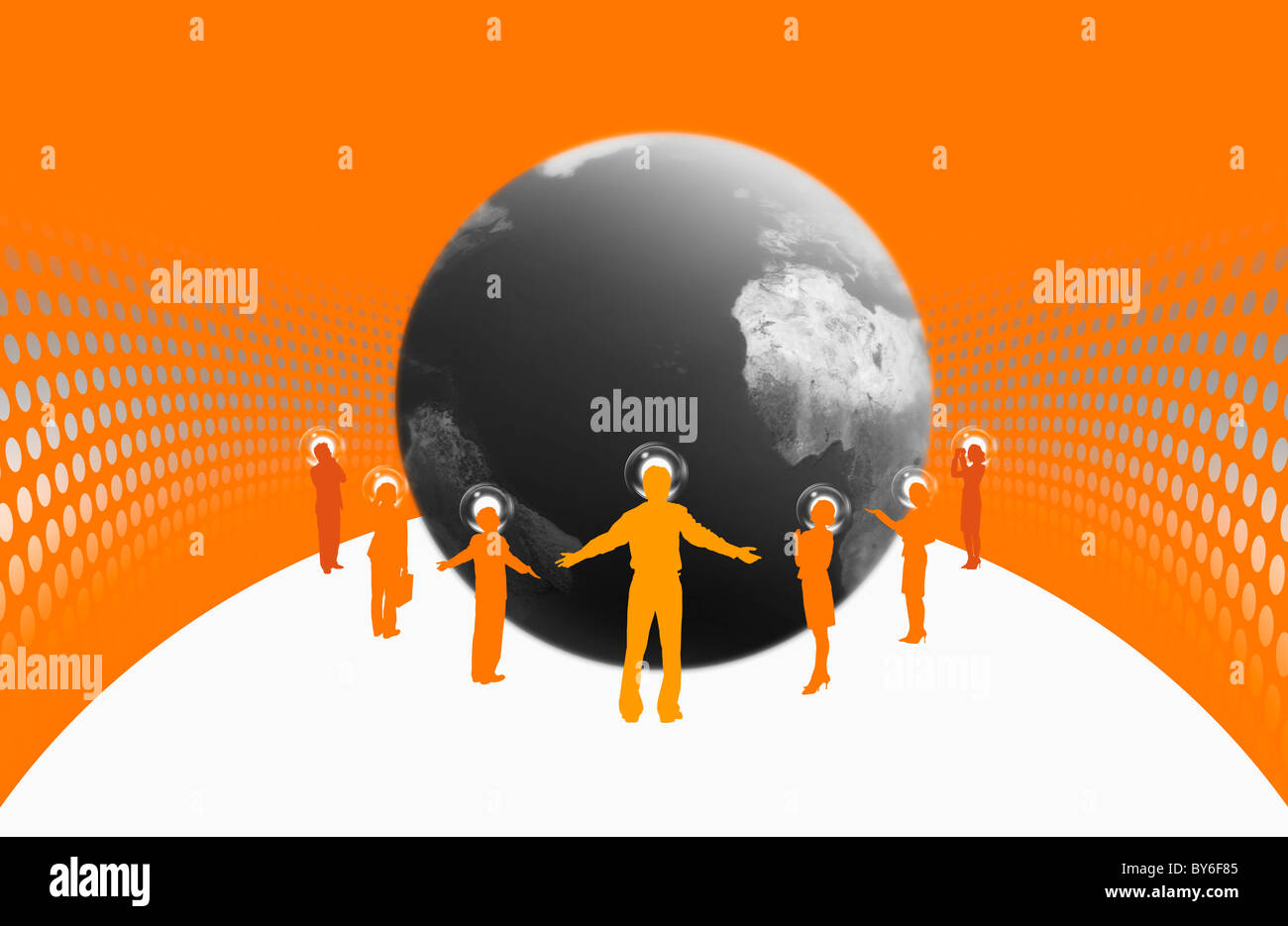 Global backdrop hi-res stock photography and images - Alamy