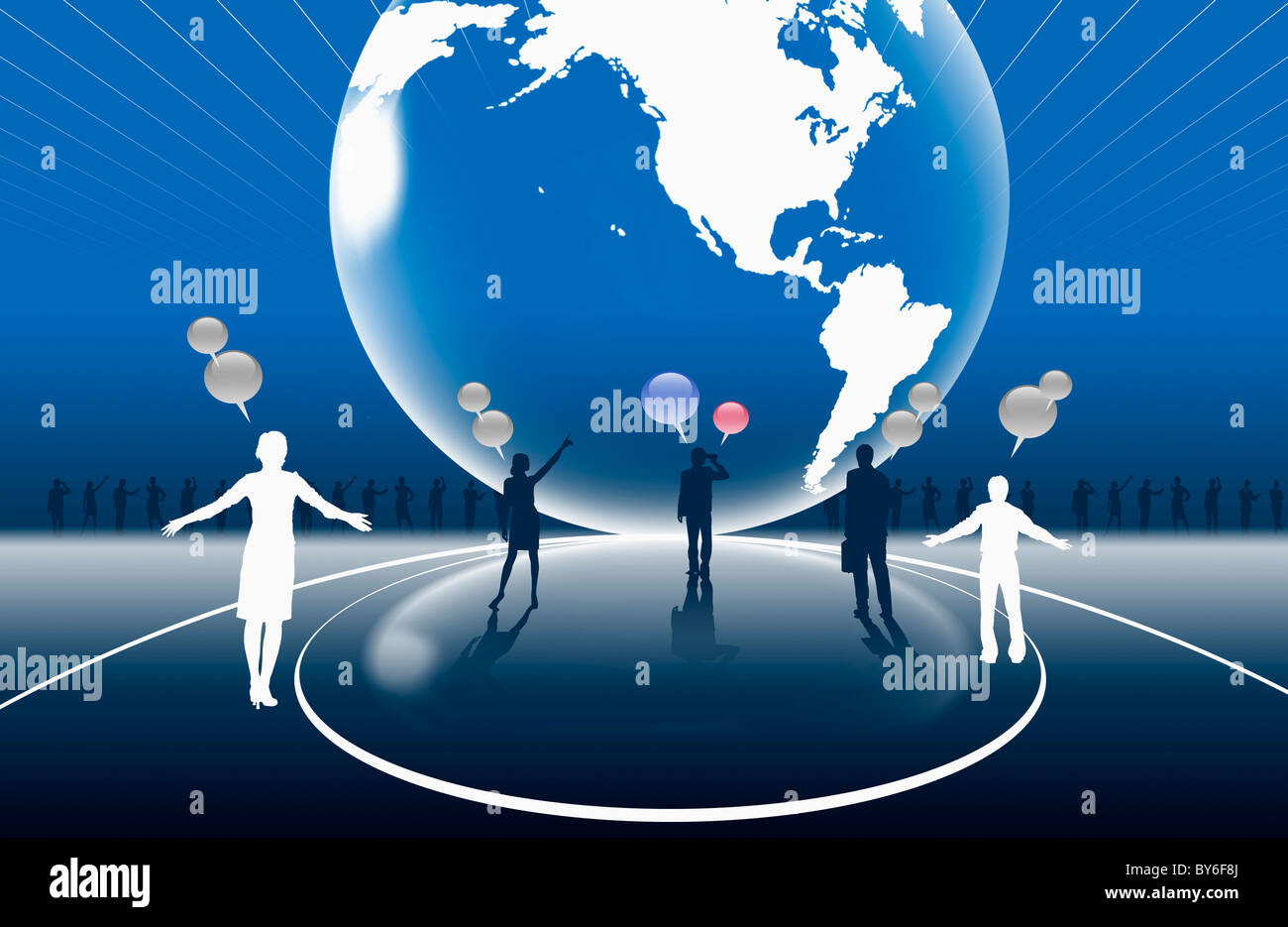 Global backdrop hi-res stock photography and images - Alamy