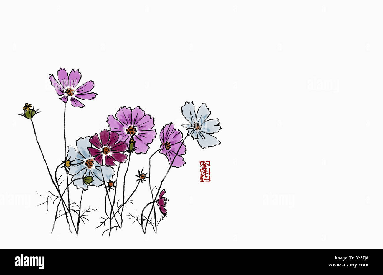Painting cosmos hi-res stock photography and images - Alamy