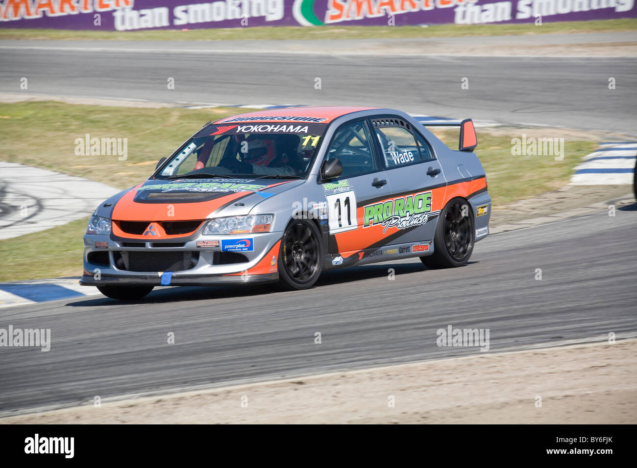 Australian racing car driver, Kerry Wade, powers his IPRA spec ...