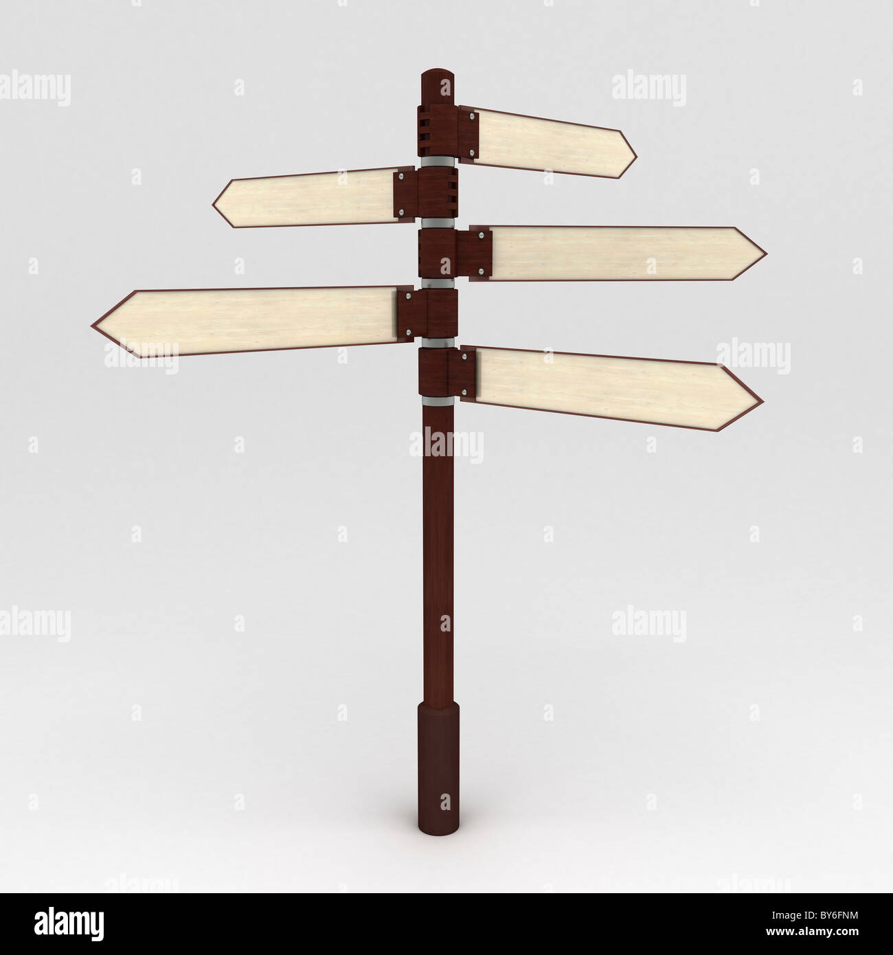 directional sign in illustration Stock Photo - Alamy