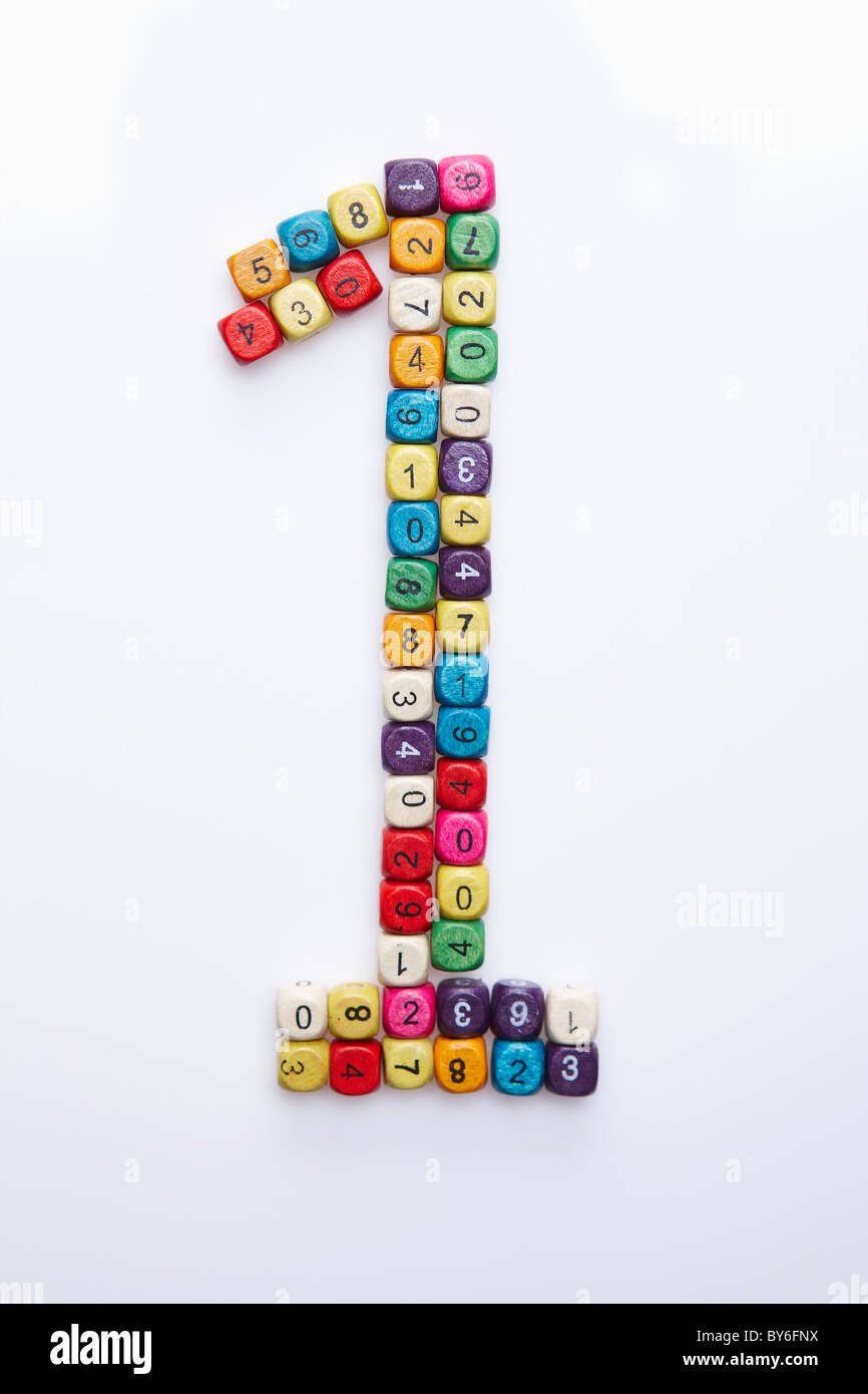 Number words hi-res stock photography and images - Alamy