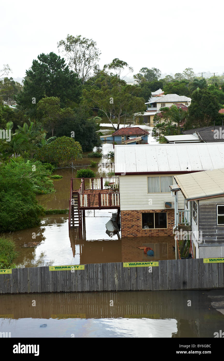 Brisbane floods 2011 at Rocklea Stock Photo - Alamy