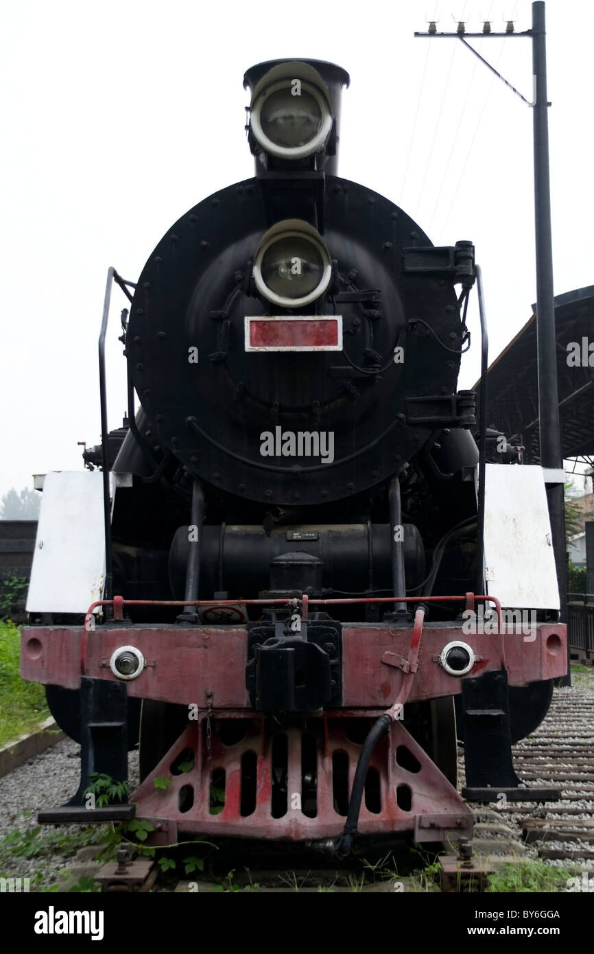 Classic black steam train hi-res stock photography and images - Alamy