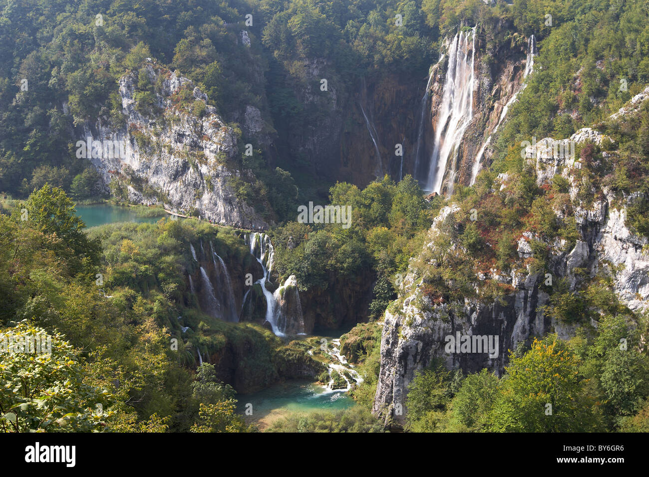 Lake heritage waterfall hi-res stock photography and images - Alamy