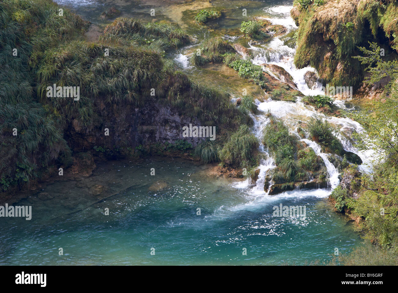 Plitvice lake waterfall hi-res stock photography and images - Alamy