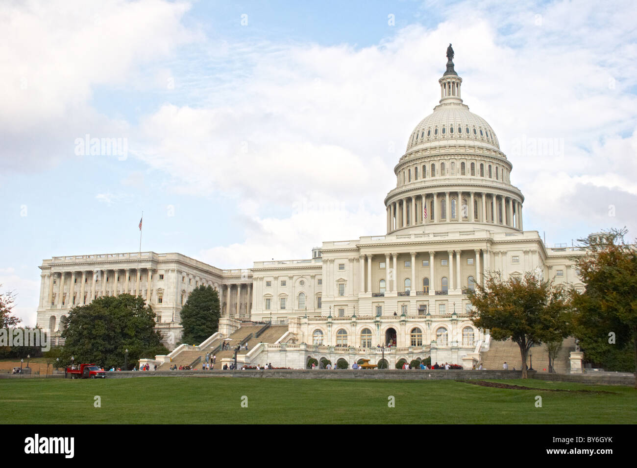 Congress washington stairs hi-res stock photography and images - Alamy