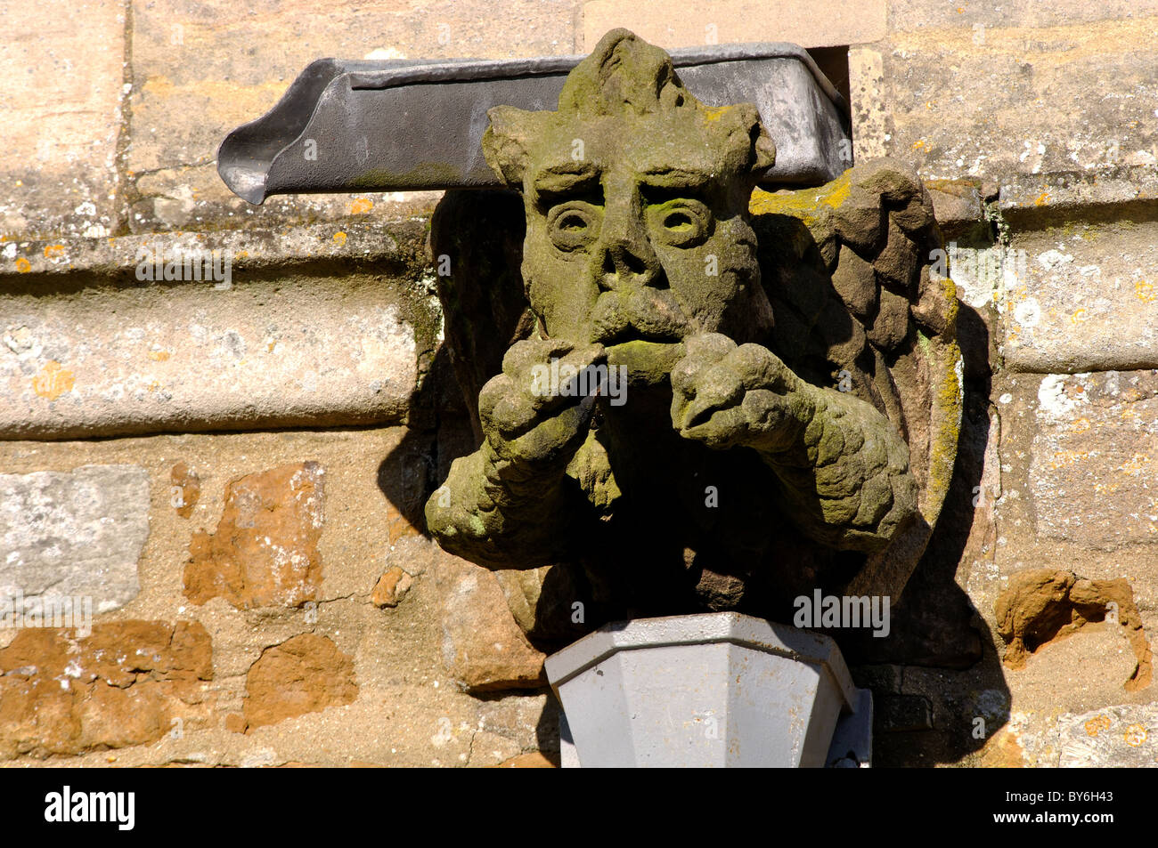 Gargoyle on St. Michael and All Angels Church, Illston on the Hill ...