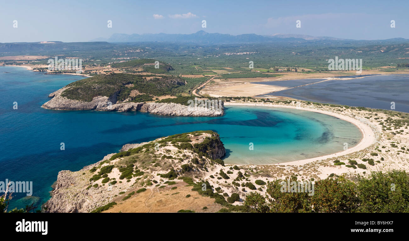 Voidokilia beach in the peloponnese hi-res stock photography and images ...