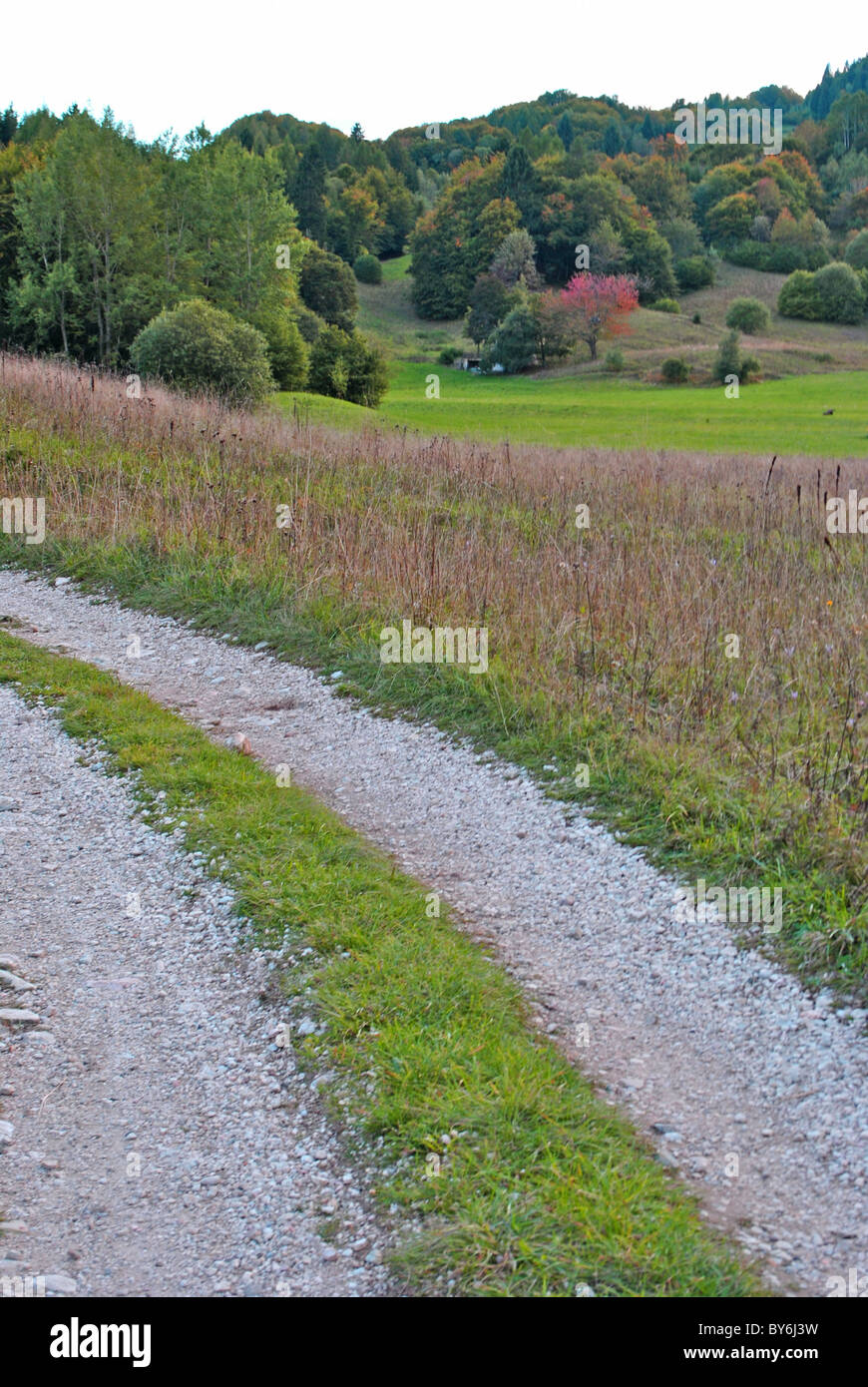 Unpaved curve hi-res stock photography and images - Alamy