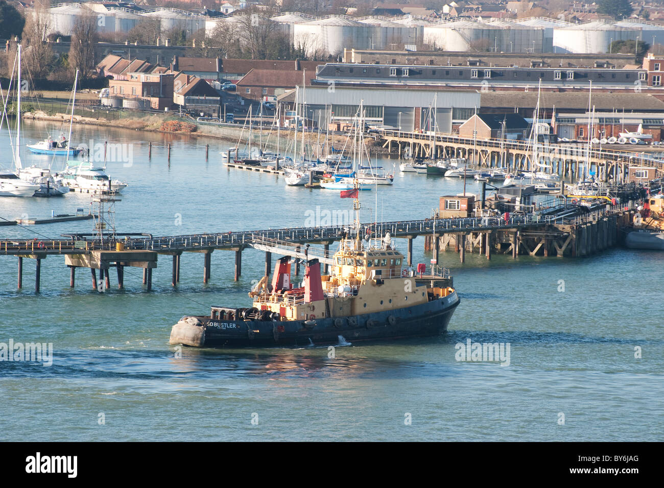 Harbor tug boat hi-res stock photography and images - Alamy
