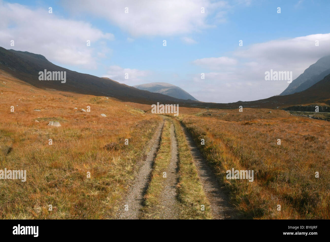 A mountain path in the Highlands of Scotland Stock Photo - Alamy