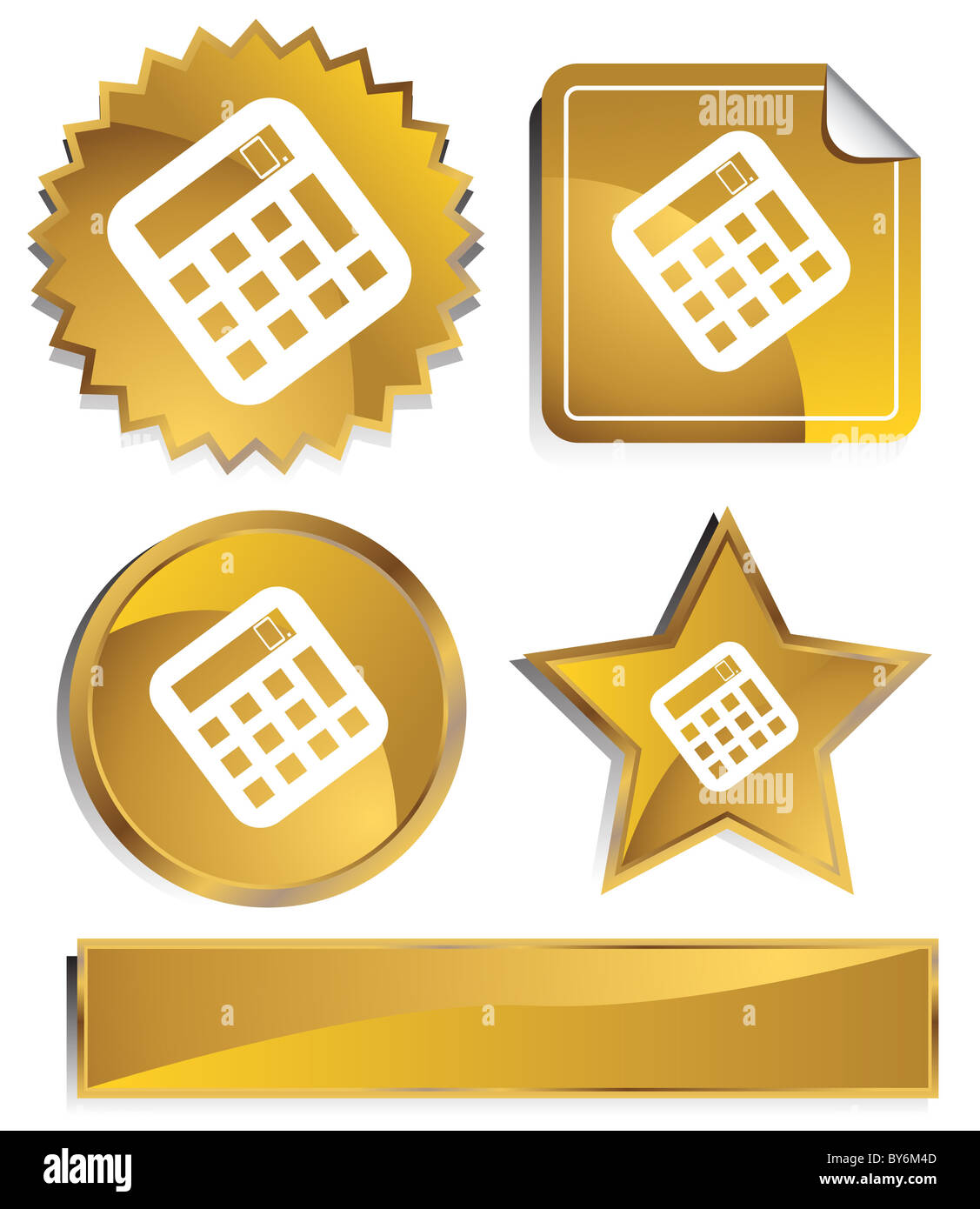 Calculator round buttons hi-res stock photography and images - Alamy