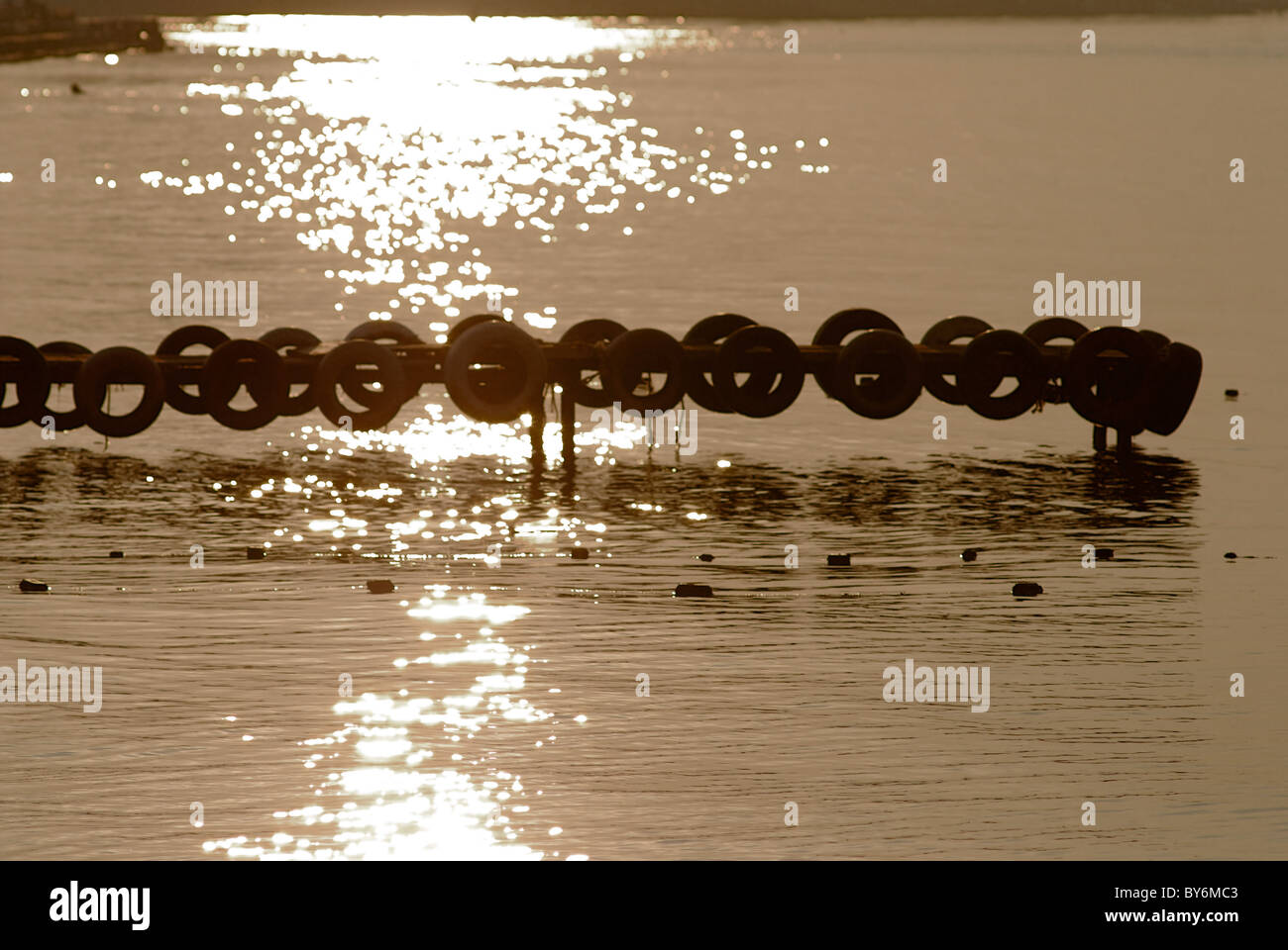 morning light over water. sea landscape Stock Photo - Alamy