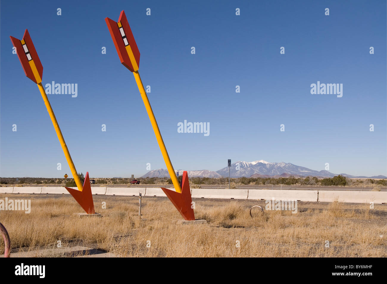 Twin Arrows Trading Post Arizona USA Stock Photo - Alamy