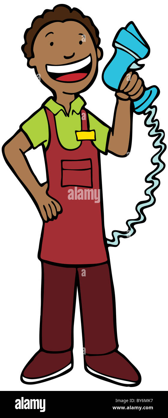 Asian Cashier Cut Out Stock Images & Pictures - Alamy