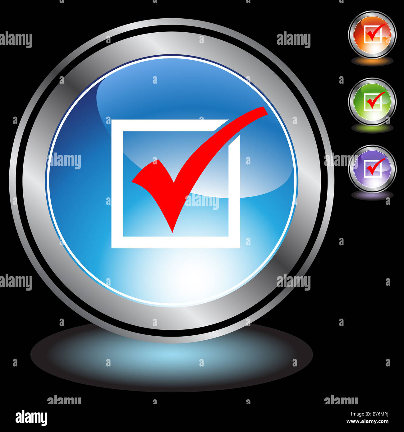 An image of a checkmark Stock Photo - Alamy