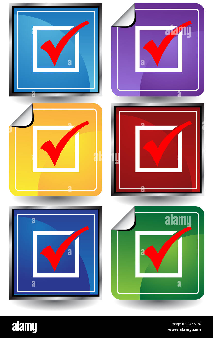 An image of a checkmark Stock Photo - Alamy