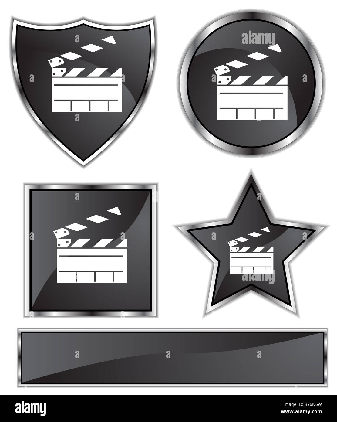 An image of a movie slate clapboard Stock Photo - Alamy