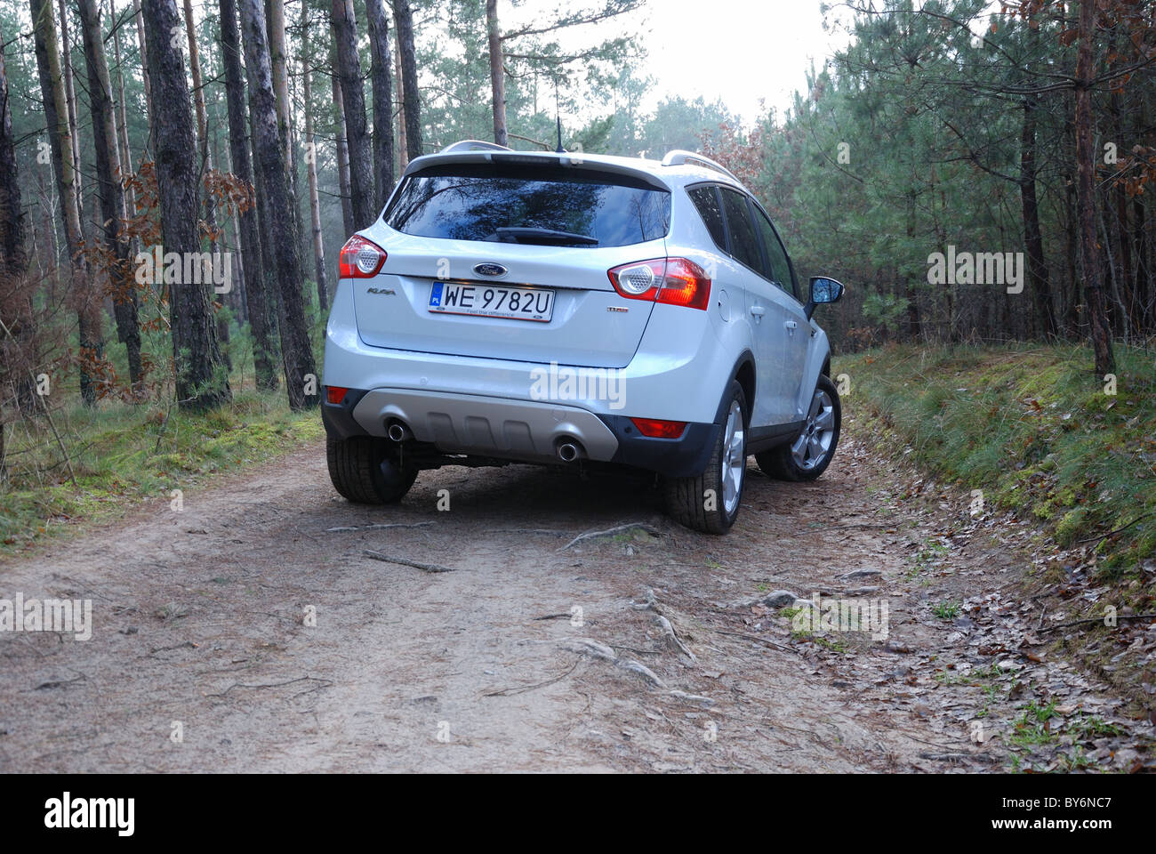 White ford kuga hi-res stock photography and images - Alamy