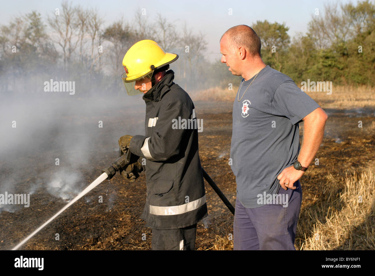 Fire fighter incident commander hi-res stock photography and images - Alamy