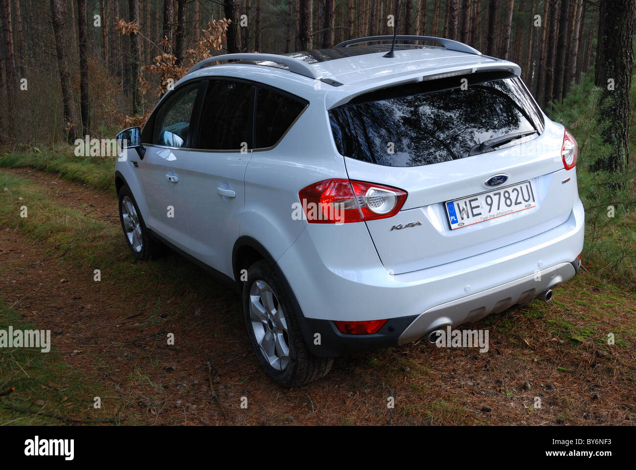 White ford kuga hi-res stock photography and images - Alamy