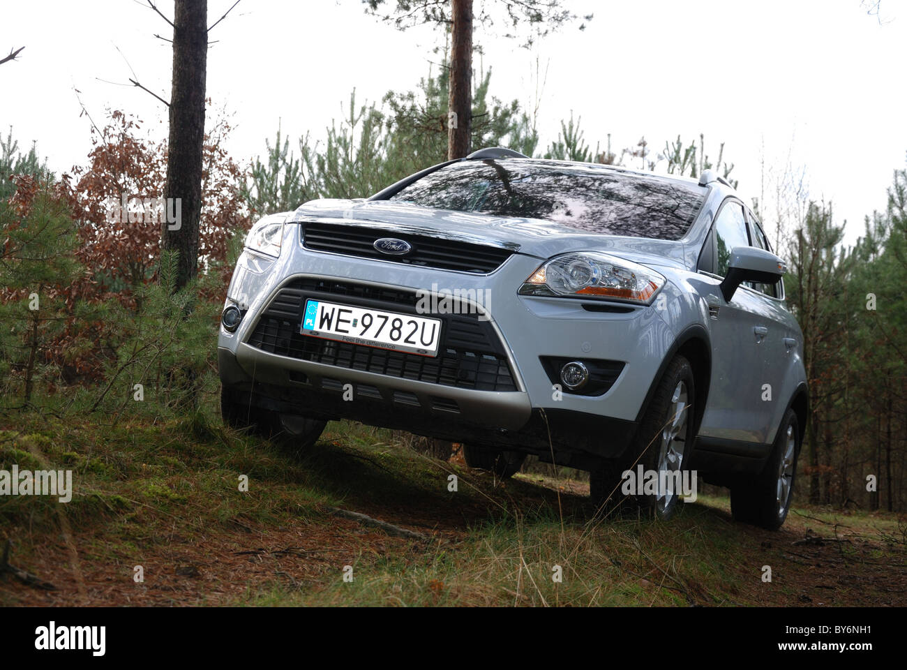White ford kuga hi-res stock photography and images - Alamy