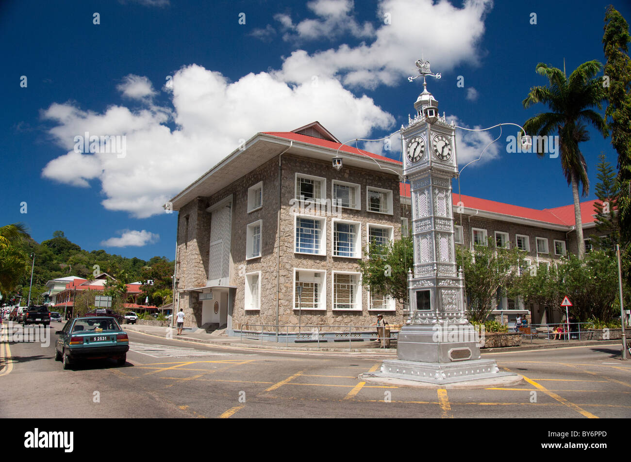 Seychelles Mahe Victoria High Resolution Stock Photography and Images ...