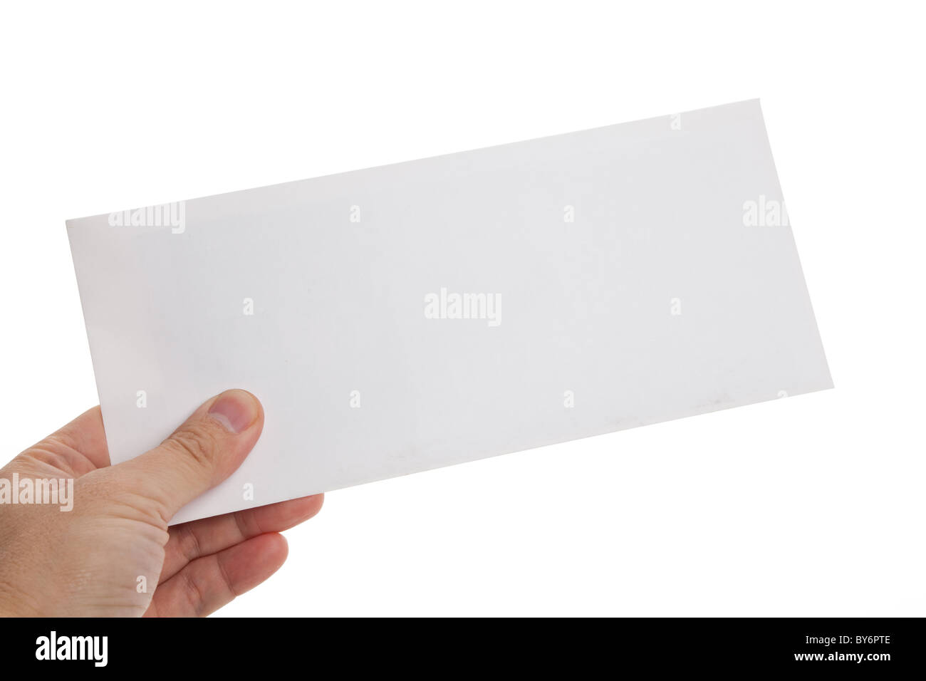 White Envelope with white background Stock Photo - Alamy